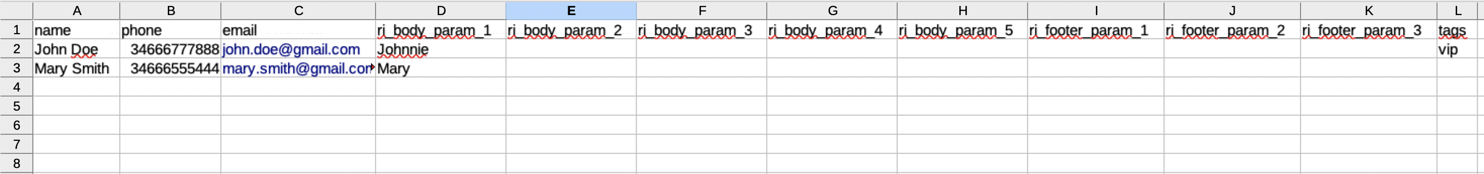 Sending bulk notifications using an Excel or .csv file – Whatsapp Connector for Zendesk