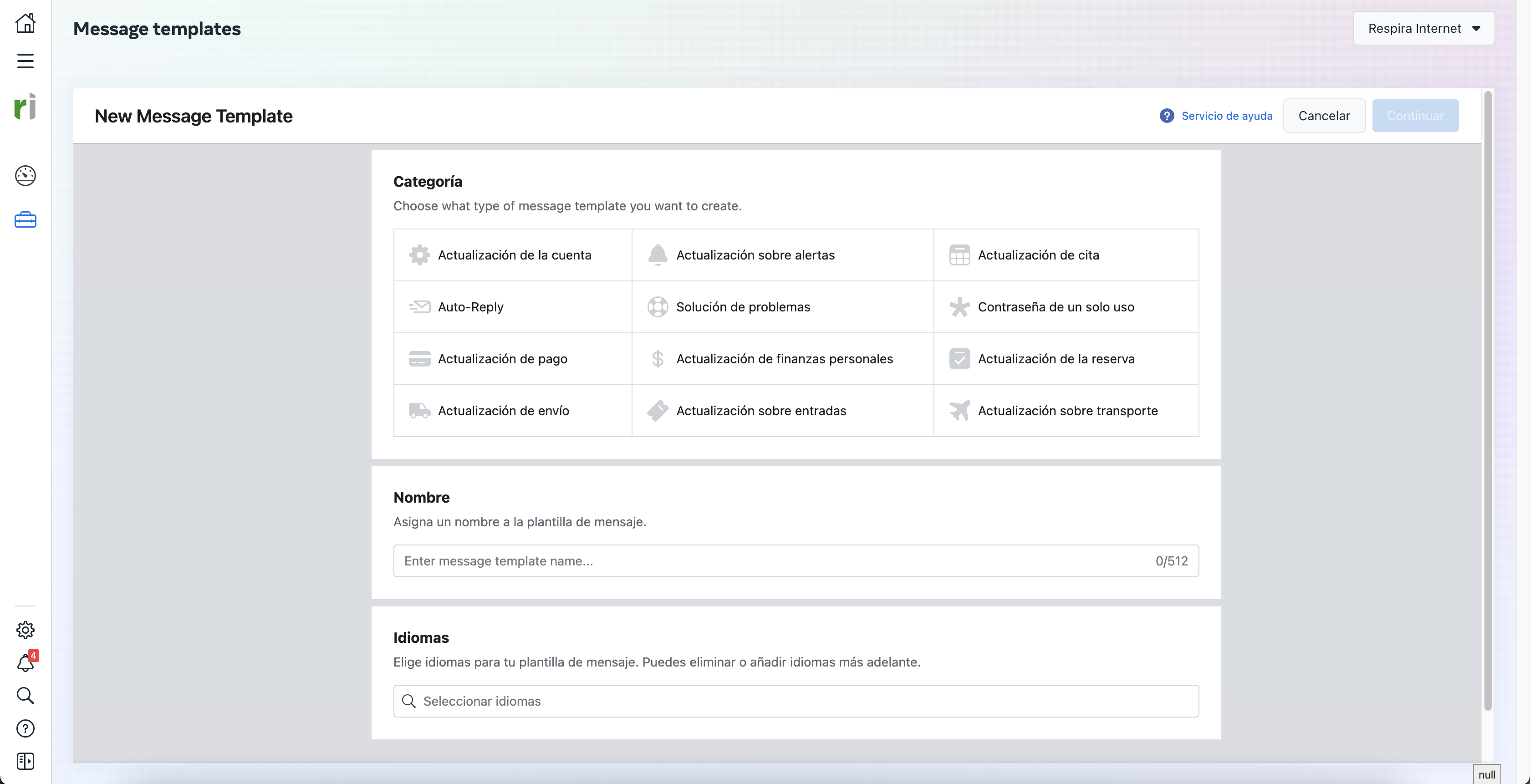 Sending Templated Whatsapp Messages From Zendesk Macros Whatsapp Connector For Zendesk