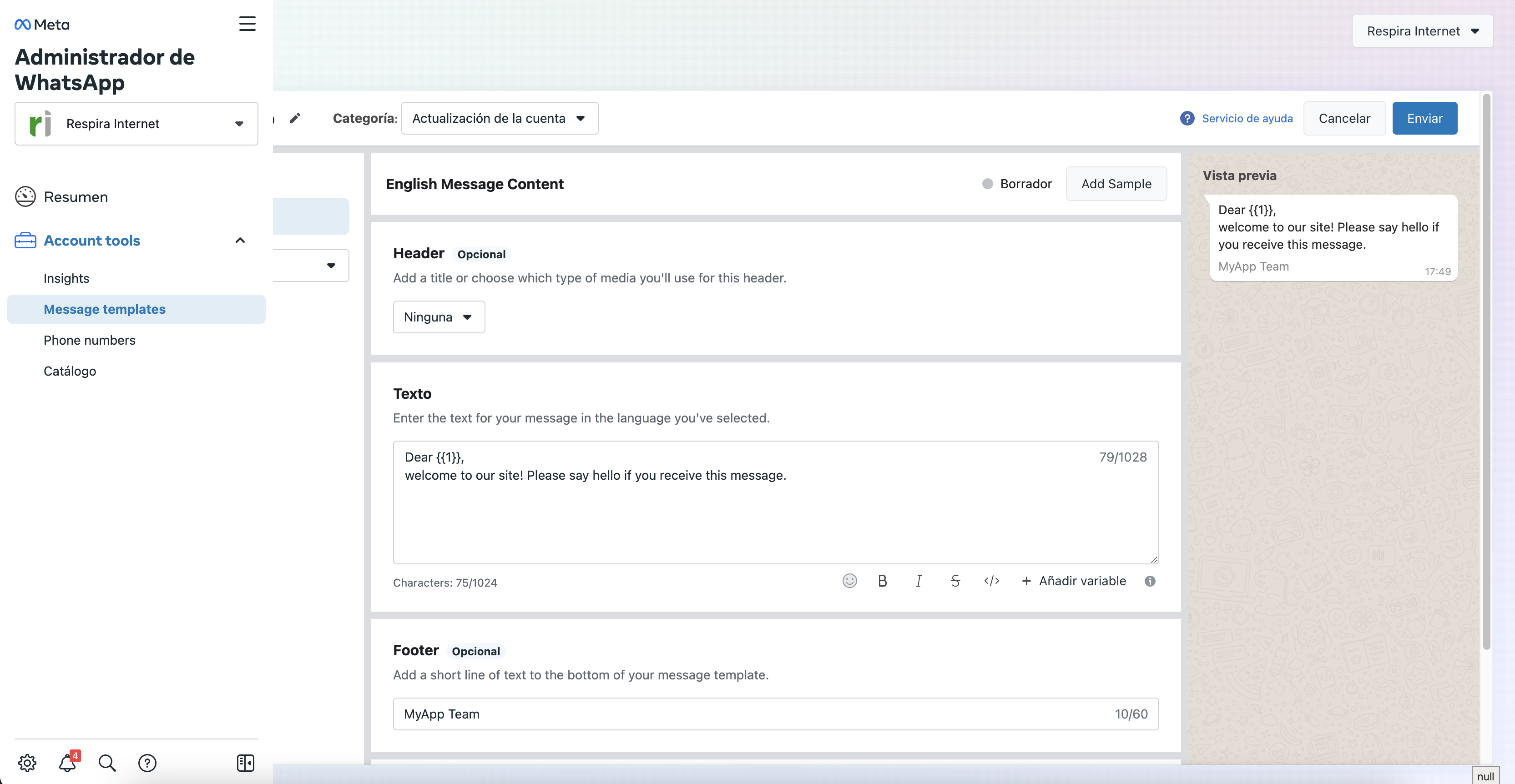 Sending Templated Whatsapp Messages From Zendesk Macros Whatsapp Connector For Zendesk